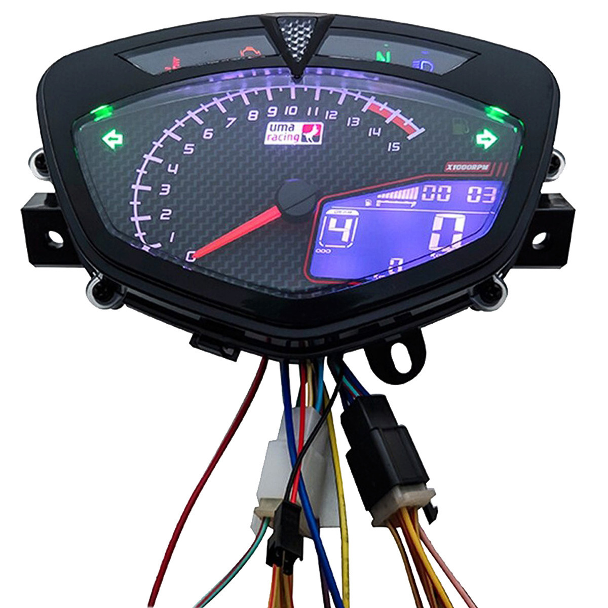 Hyper-X Ψηφιακό Κοντέρ Μοτοσυκλέτας Yamaha Crypton X 135 / T110 17342 ...