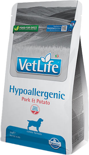 Farmina Vet Life Hypoallergenic 12kg Ξηρά Τροφή για Ενήλικους Σκύλους ...