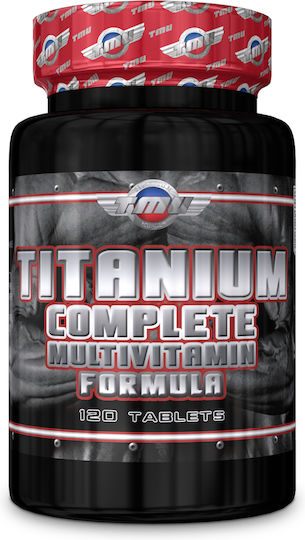 Titanium Muscle Usa Complete Multivitamin Formula Πολυβιταμίνη 120 ...