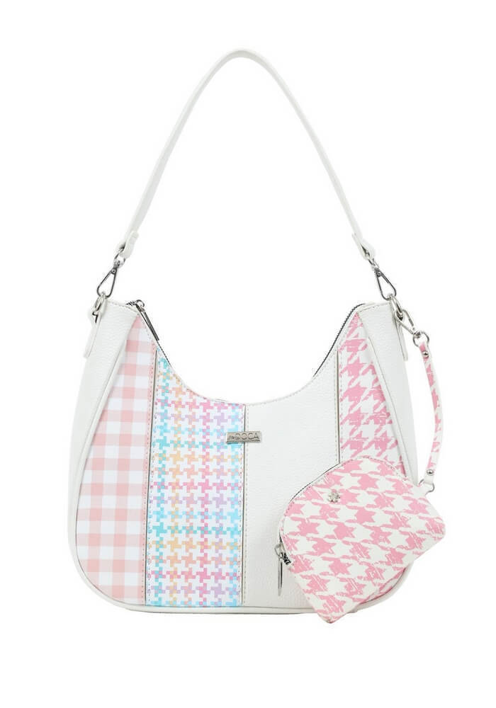 Doca Σετ Γυναικεία Τσάντα Ώμου Ροζ 19091 | Skroutz.gr