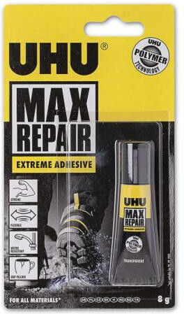 UHU Υγρή Κόλλα Max Repair για Ύφασμα 8gr | Skroutz.gr