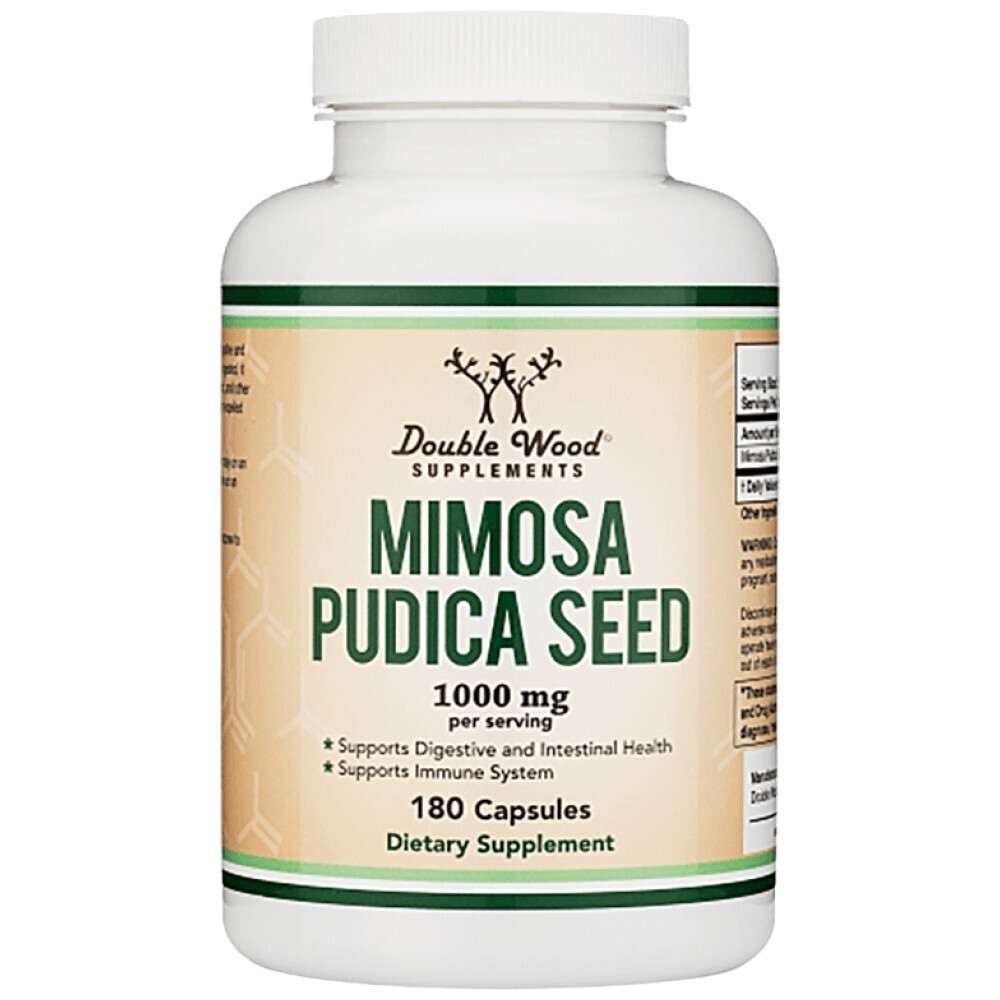 Double Wood Mimosa Pudica Seed 1000mg 180 κάψουλες | Skroutz.gr