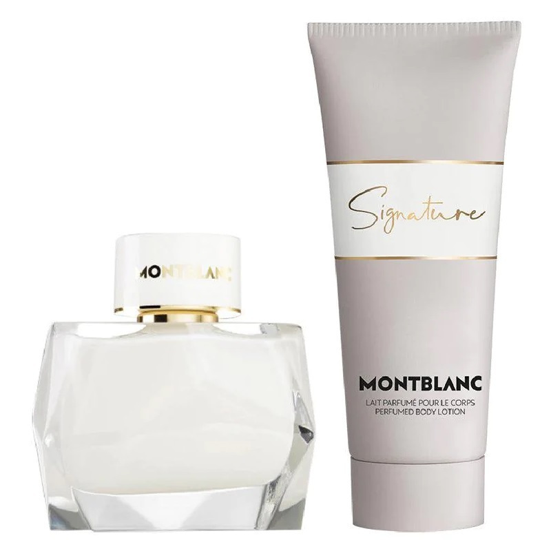 Mont Blanc Signature s Γυναικείο Σετ με Eau de Parfum & Body Lotion ...