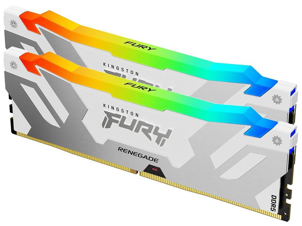 Kingston Fury Renegade RGB 32GB DDR5 RAM με 2 Modules (2x16GB) και Ταχύτητα 7200 για Desktop ...