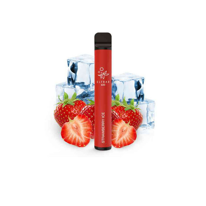 Elf Bar Strawberry Ice Zero Disposable Pod Kit 2ml με Ενσωματωμένη ...