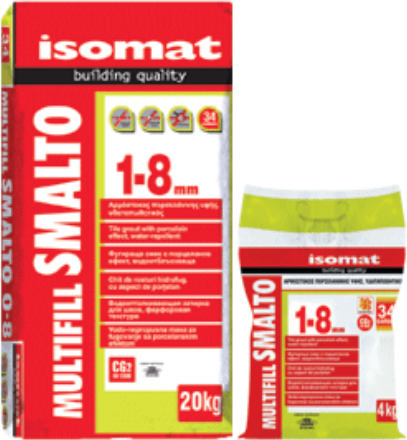 Isomat Multifill Smalto Αρμόστοκος No09 Καφέ 4kg 040.00244 | Skroutz.gr