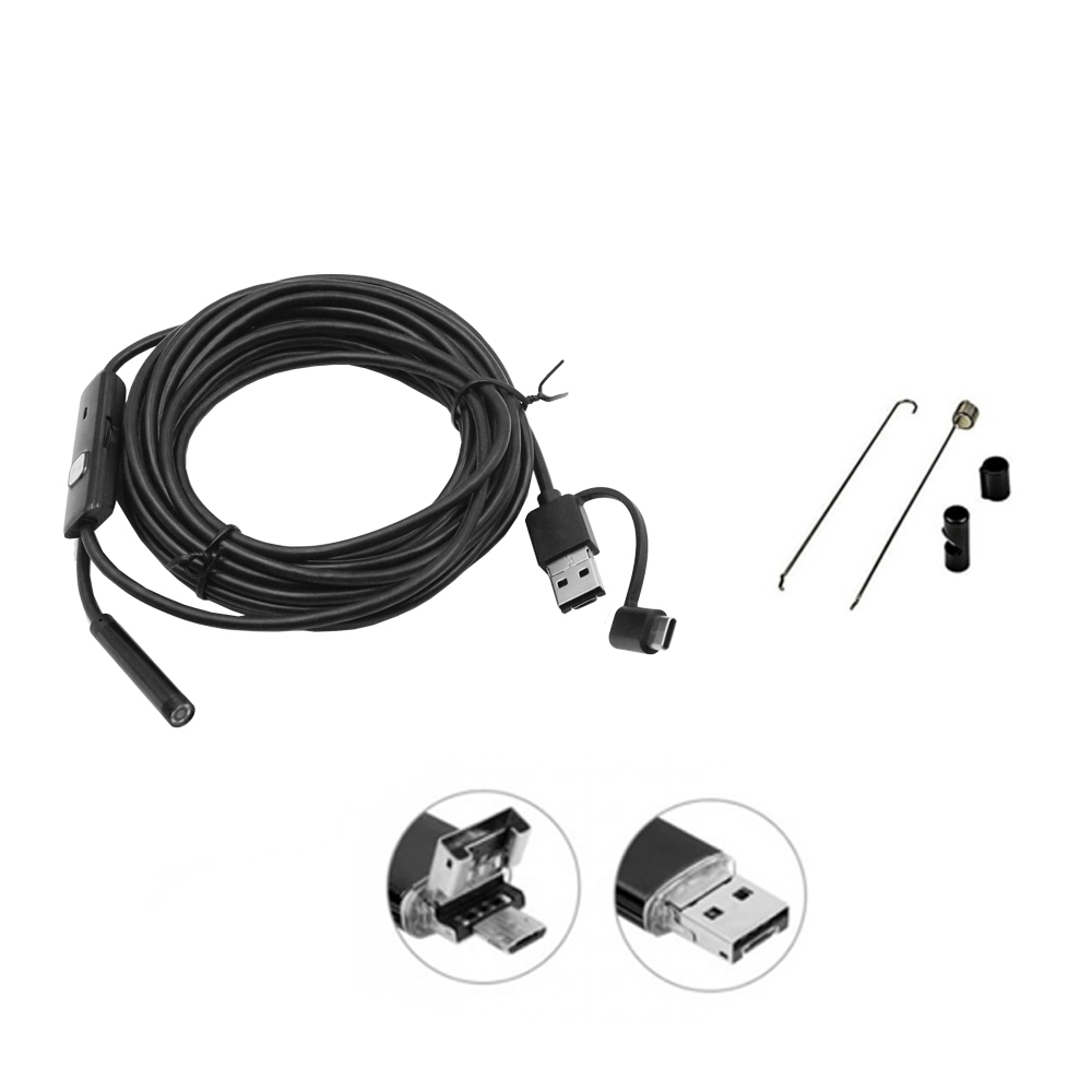 Y102 Ενδοσκοπική Κάμερα για Κινητό με Ανάλυση 640x480 pixels και ...