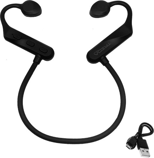 Treqa BT-31 In-ear Bluetooth Handsfree Ακουστικά Μαύρα | Skroutz.gr