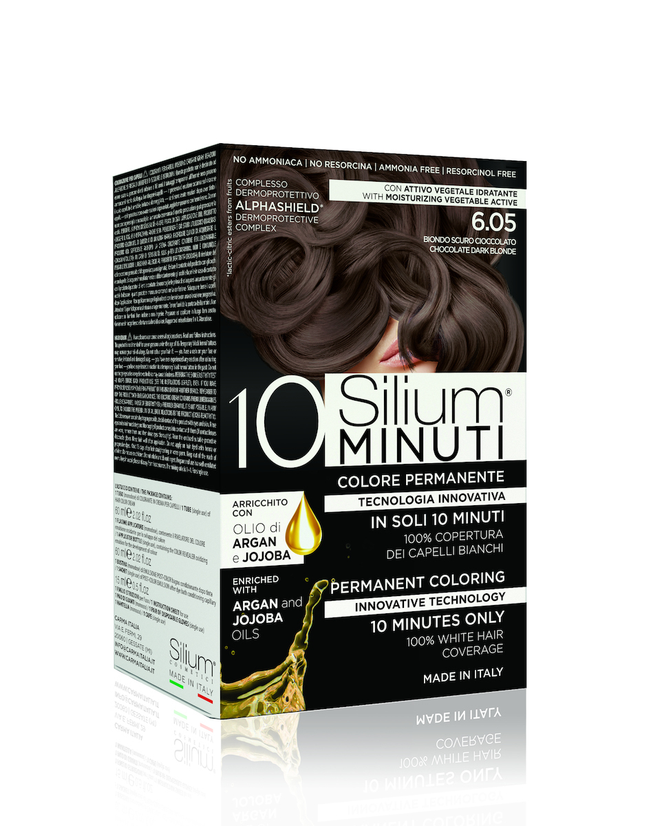 Silium Permanent Color In Just 10 Minutes Chocolate Dark Blonde 6.05 ...