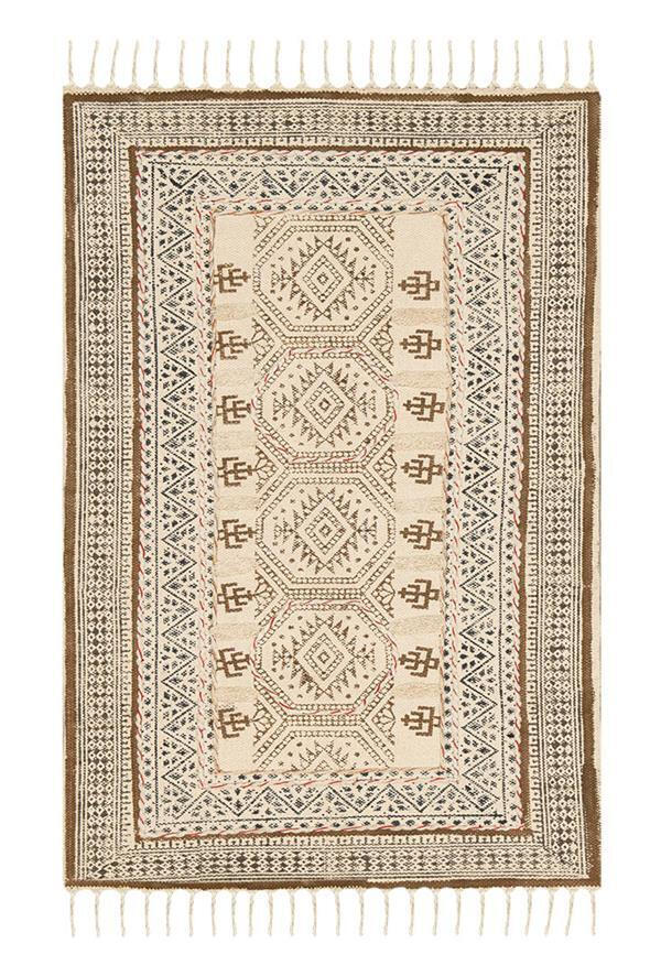 Newplan Art 1016 Χειροποίητο Αντιολισθητικό Χαλί Ορθογώνιο Καλοκαιρινό ...