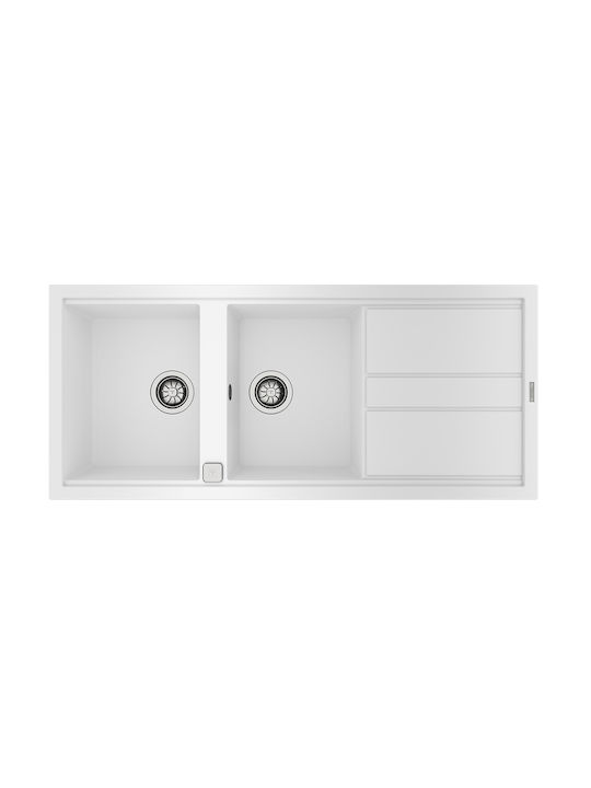 Teka Nova 80 B-TG 2B 1D Ένθετος Νεροχύτης από Συνθετικό Γρανίτη ...