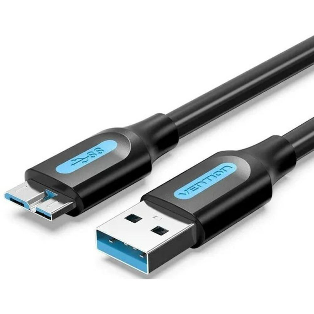 Vention Regular USB 3.0 to micro USB Cable Μαύρο 1m (COPBF) | Skroutz.gr