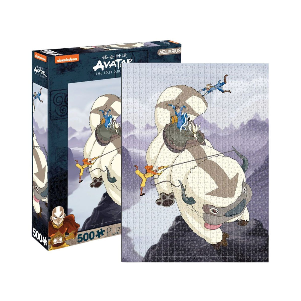 Puzzle Avatar - The Last Airbender: Appa and Gang 2D 500 Κομμάτια ...