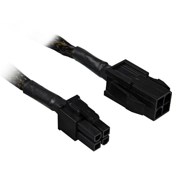 Sharkoon 4-Pin Aux Male - 4-Pin Aux Female Cable 0.4m Μαύρο | Skroutz.gr