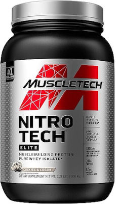 MuscleTech Nitro Tech Elite Πρωτεΐνη Ορού Γάλακτος με Γεύση Belgian ...