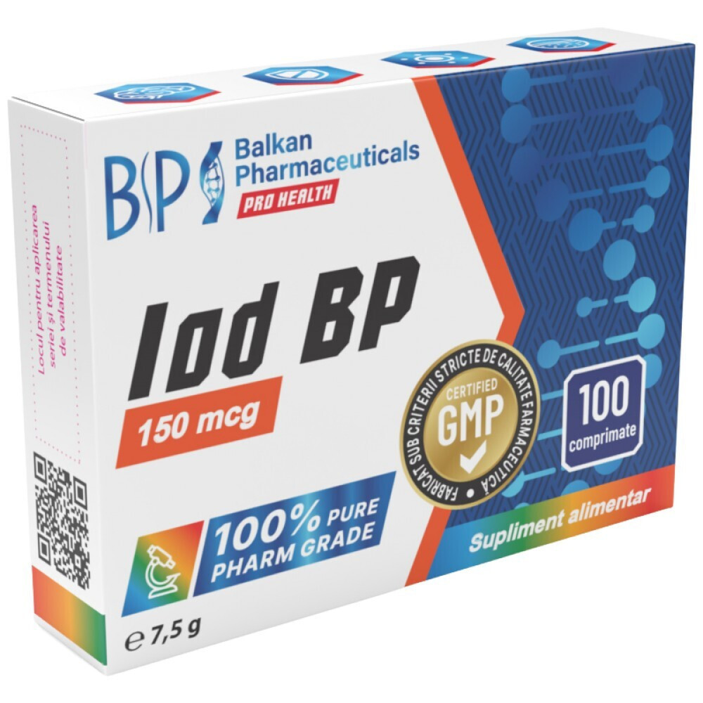 Balkan Pharmaceuticals Iod BP 100 ταμπλέτες | Skroutz.gr