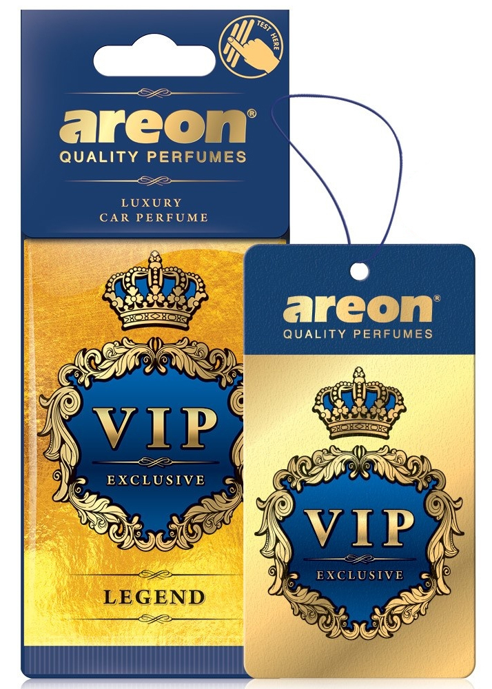 Areon Αρωματική Καρτέλα Κρεμαστή Αυτοκινήτου VIP Legend VIP03 | Skroutz.gr