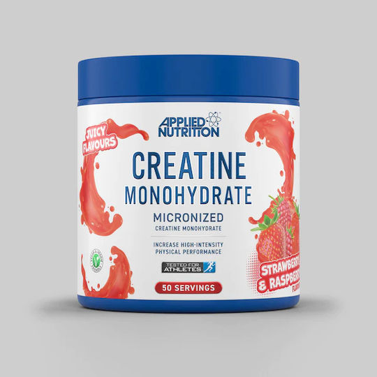 Applied Nutrition Creatine Monohydrate Micronized Strawberry Raspberry ...