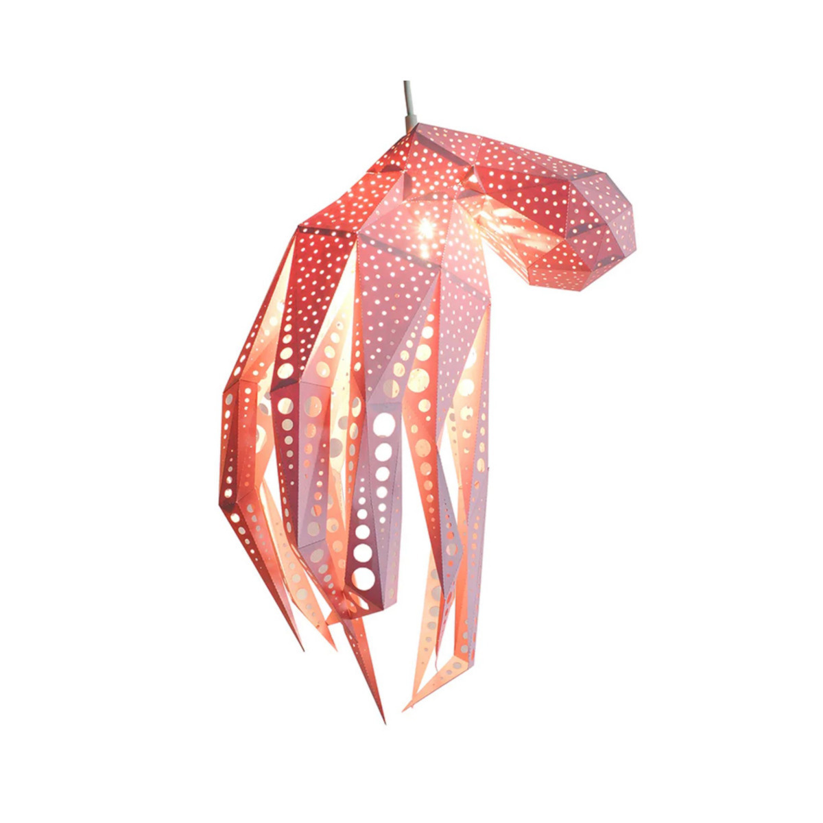 Vasili Lights Octopus Lantern Μονόφωτο Παιδικό Φωτιστικό Κρεμαστό από ...