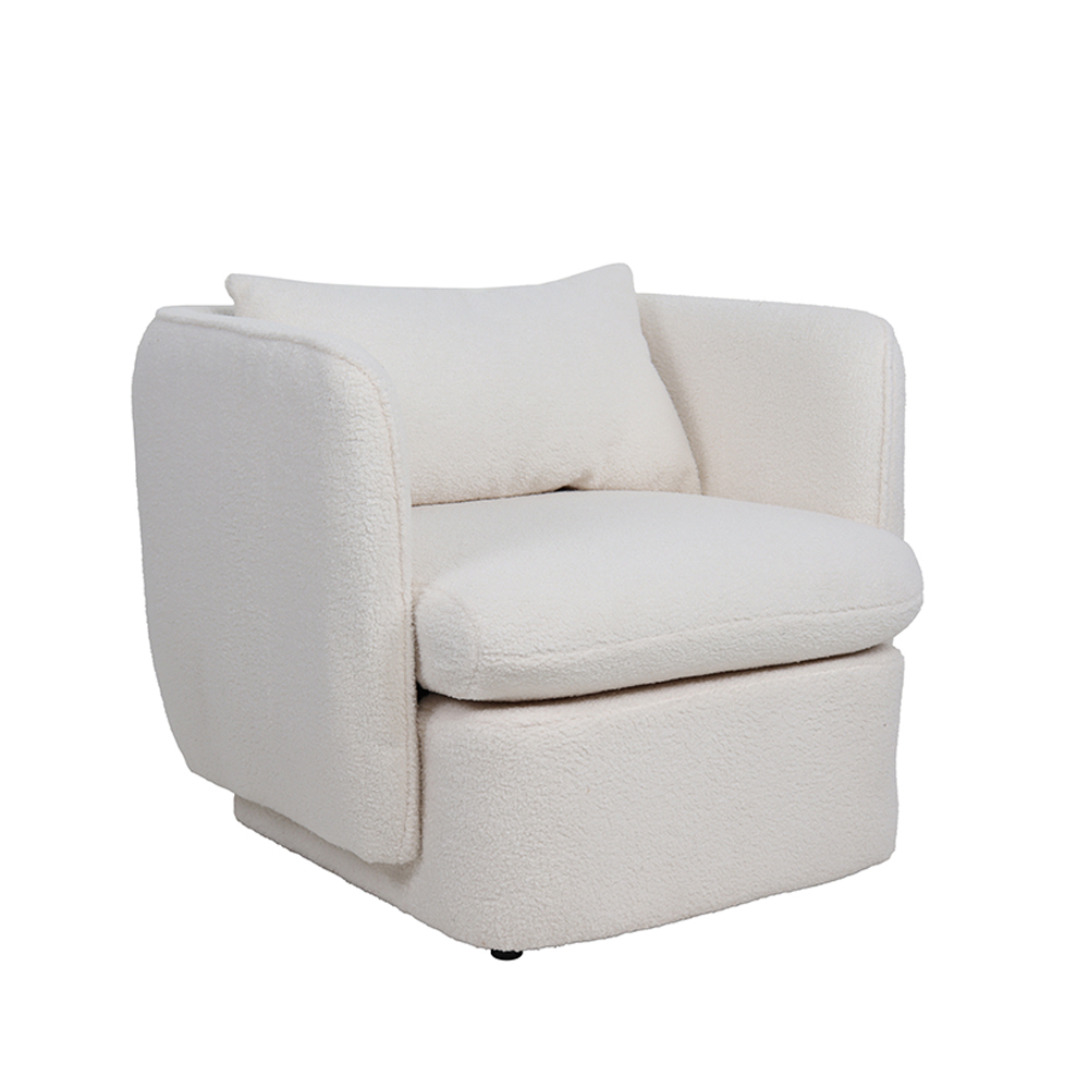 Cubius Πολυθρόνα Λευκή 01-3055 70x76x76cm | Skroutz.gr