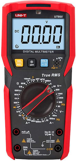 Uni-T UT89X Ψηφιακό Πολύμετρο True RMS με Μέτρηση AC / DC / Αντίστασης / Χωρητικότητας ...