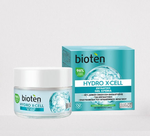 Bioten Hydro X-Cell 72ωρο Ενυδατικό Gel Προσώπου με Υαλουρονικό Οξύ ...