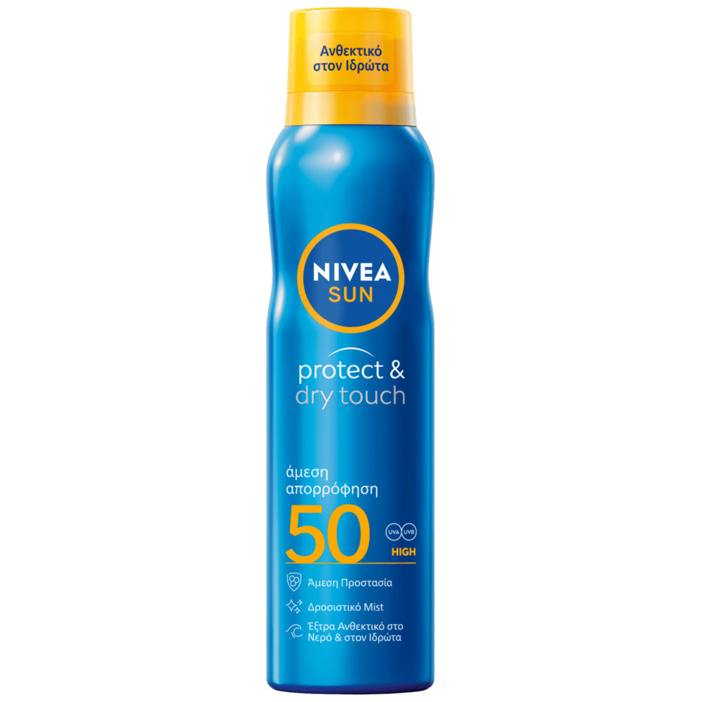 Nivea Sun Spray Protect & Dry Touch SPF50 200ml | Skroutz.gr