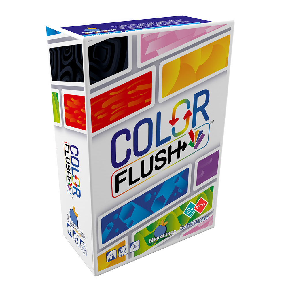 Epsilon Games Επιτραπέζιο Παιχνίδι Color Flush για 3-6 Παίκτες 7+ Ετών ...