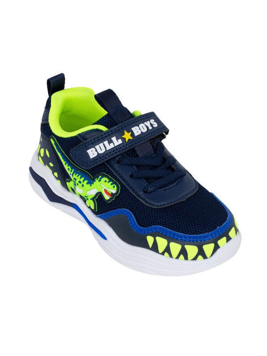 Bull Boys Παιδικά Sneakers με Φωτάκια Μπλε DNAL3370-AE01 | Skroutz.gr