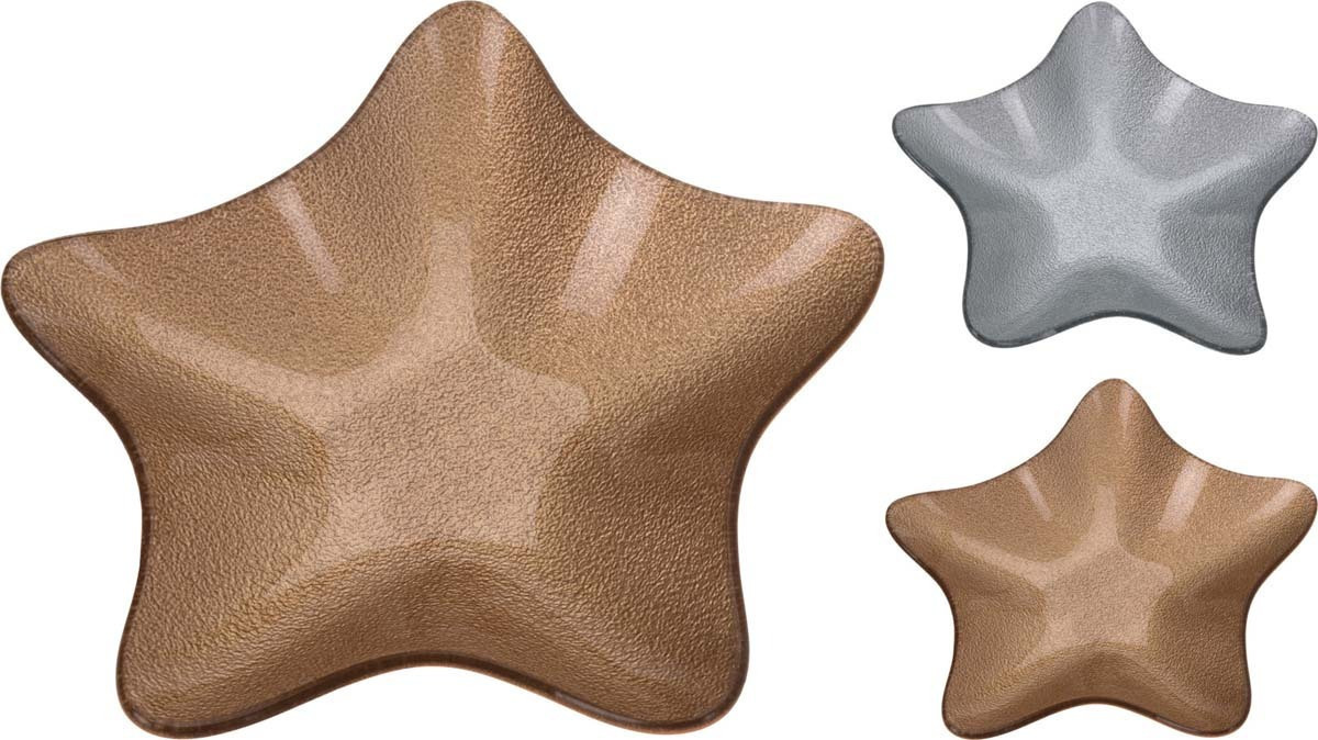 JK Home Decoration Σετ Χριστουγεννιάτικες Πιατέλες Γυάλινες Διάφανο Μ19 ...