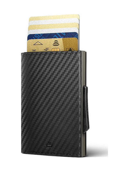 Ogon Designs CARBON CASCADE Ανδρικό Πορτοφόλι Καρτών Γκρι | Skroutz.gr