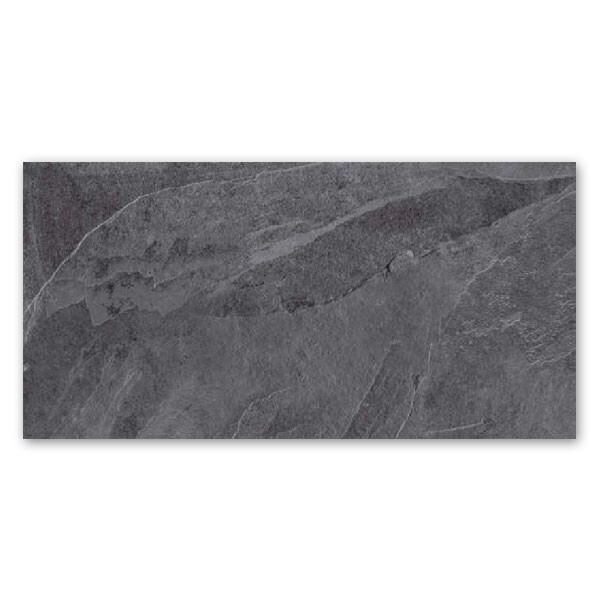 Azuvi AURA-ANTHRACITE-30X60 Πλακάκι Δαπέδου / Τοίχου Εσωτερικού Χώρου Κεραμικό Ματ 60x30cm Γκρι ...