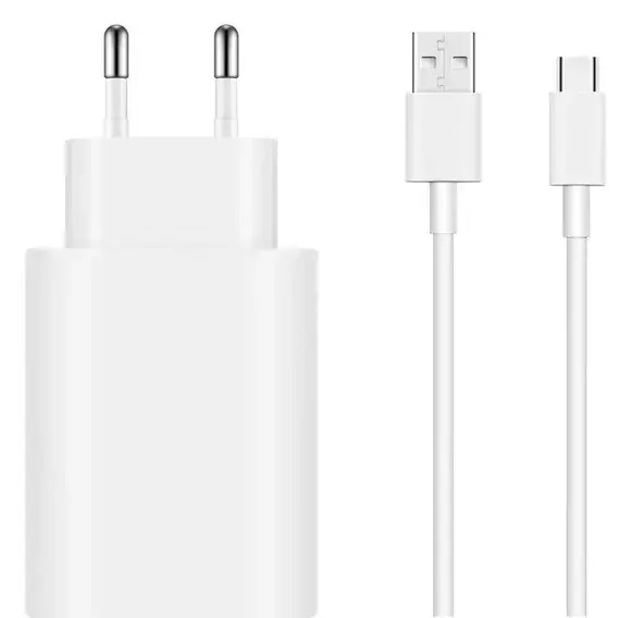Vivo Φορτιστής με Θύρα USB-A και Καλώδιο USB-C 44W Λευκός (FlashCharger ...