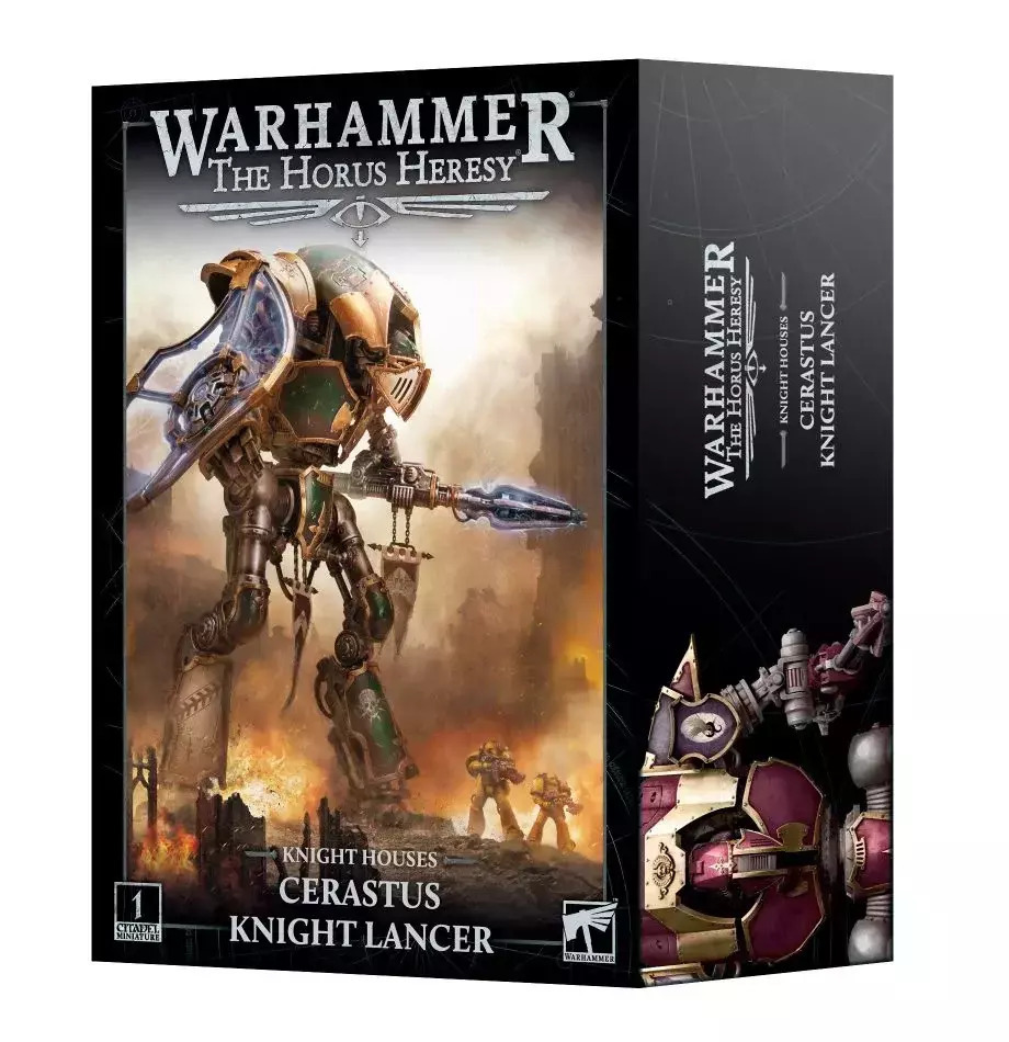 Games Workshop Warhammer Horus Heresy: Cerastus Knight Lancer Figure ...