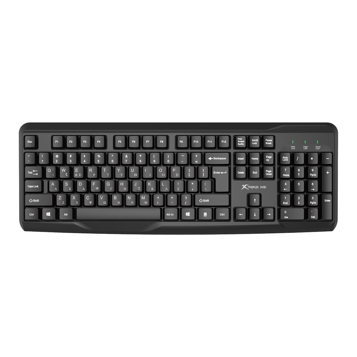 Xtrike Me KB-229 Πληκτρολόγιο Ελληνικό | Skroutz.gr