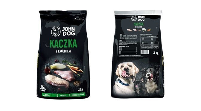 John Dog 3kg με Πάπια, Κουνέλι και Λαγό | Skroutz.gr