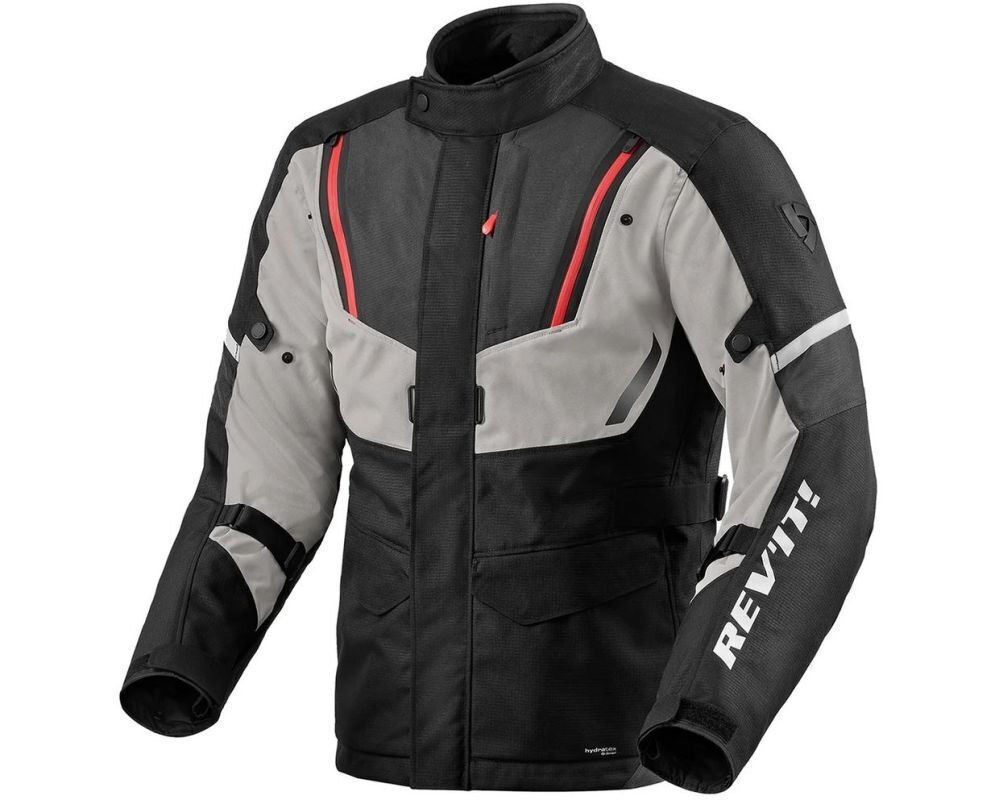 Rev'IT Move H2O Ανδρικό Μπουφάν Μηχανής 4 Εποχών Αδιάβροχο Black/Grey ...