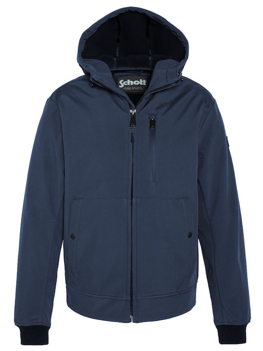 Schott NYC Kale Winter Jacket Navy Blue TWD2304-Blue | Skroutz.mt