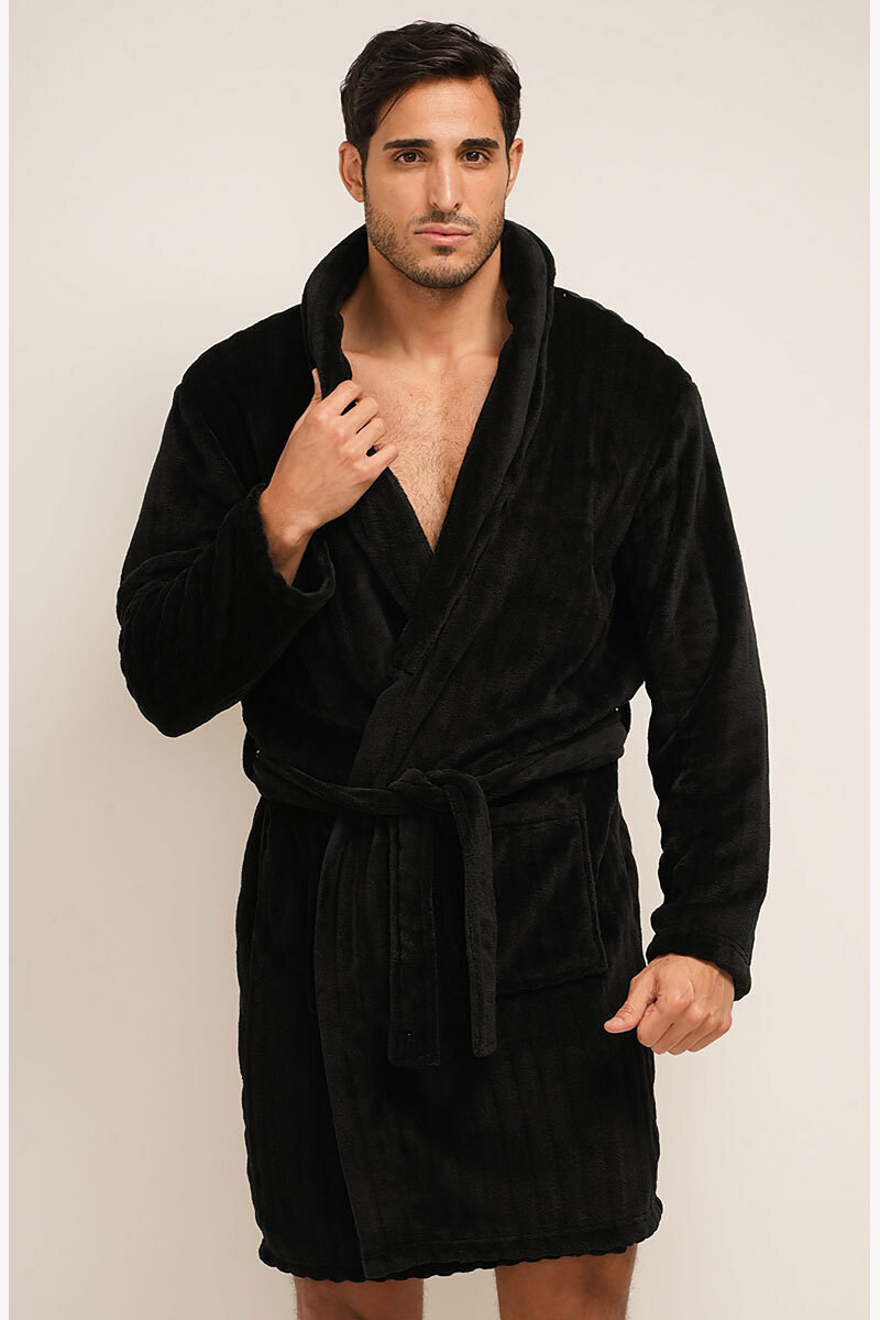 Bonatti Lawrence Χειμερινή Ανδρική Ρόμπα Μαύρη | Skroutz.gr