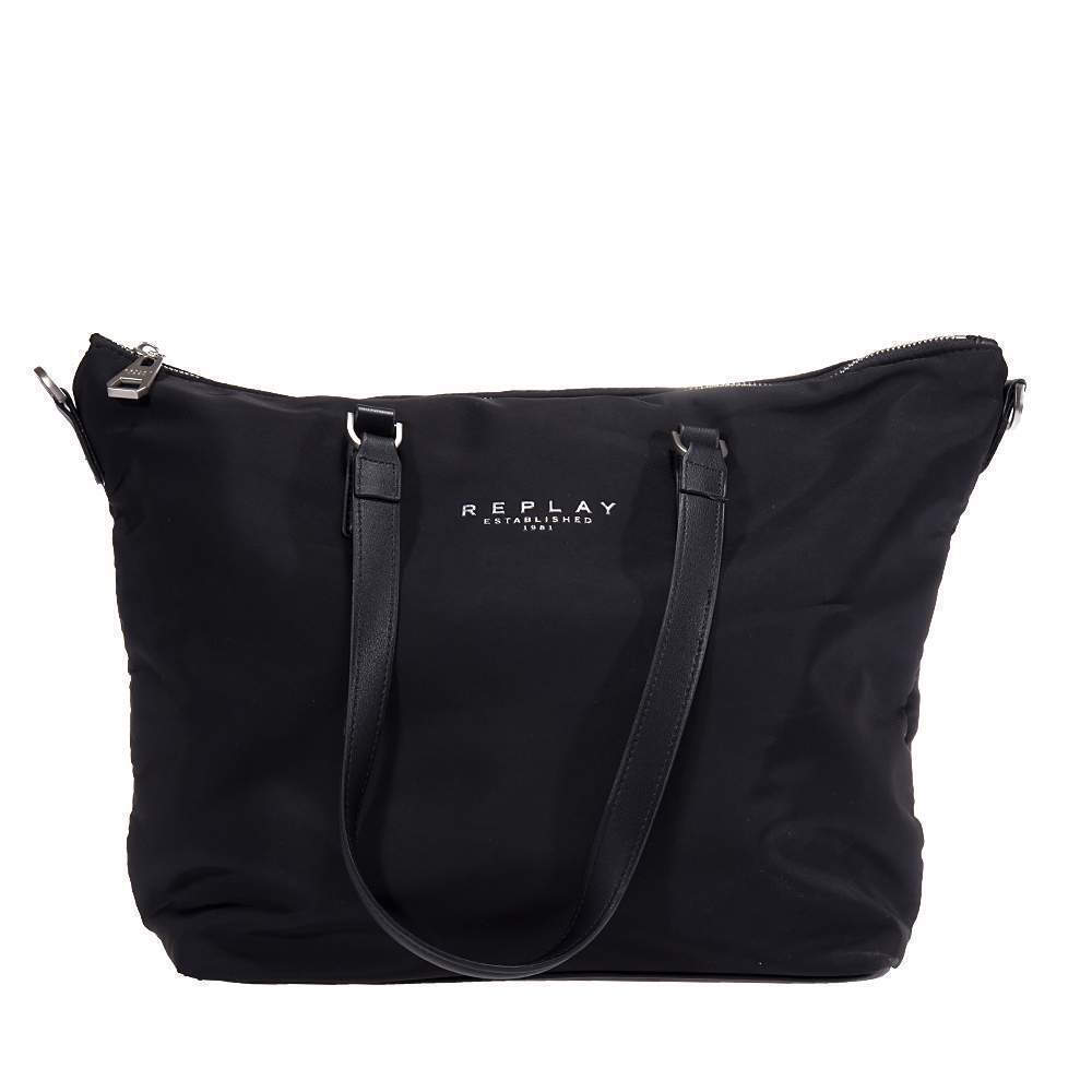 Replay Γυναικεία Τσάντα Ώμου Μαύρη FW3490.000.A0484-098 | Skroutz.gr