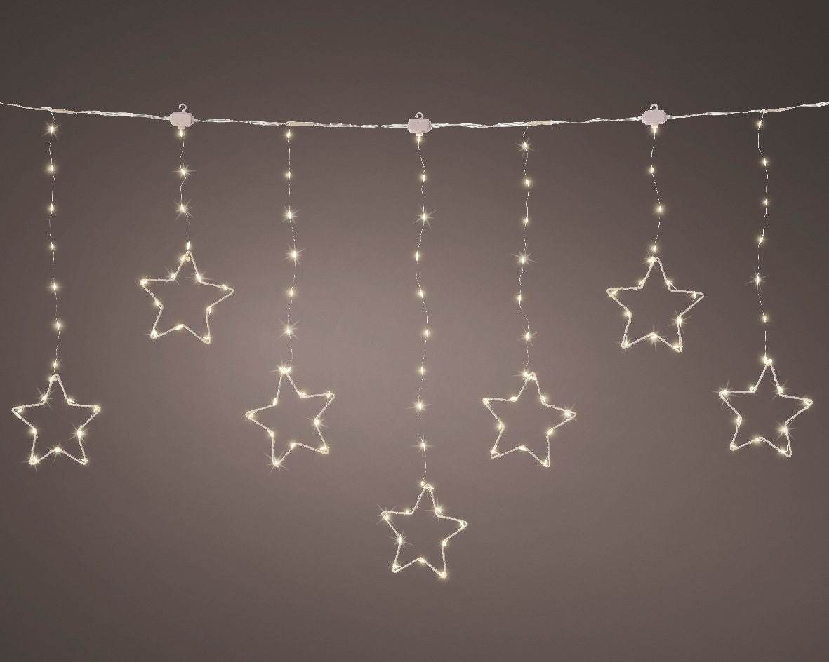 Λαμπάκια LED 1.2μ x 60εκ Λευκά τύπου Κουρτίνα 493312 Kaemingk | Skroutz.gr