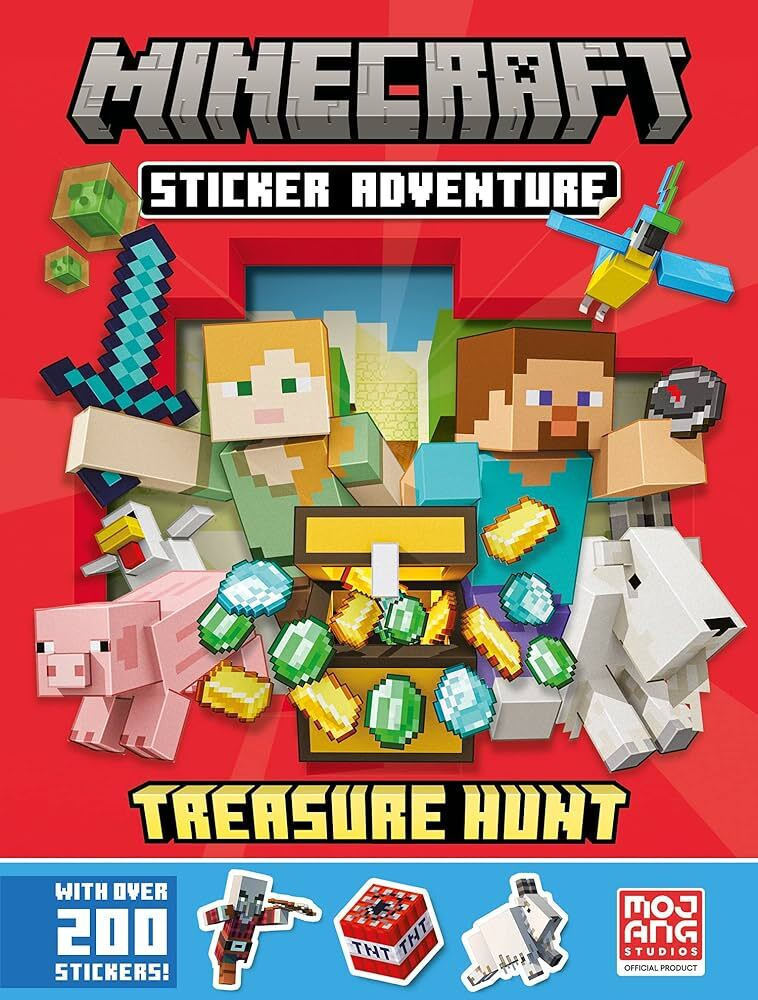 Minecraft Sticker Adventure, Treasure Hunt - Mojang Ab | Skroutz.gr