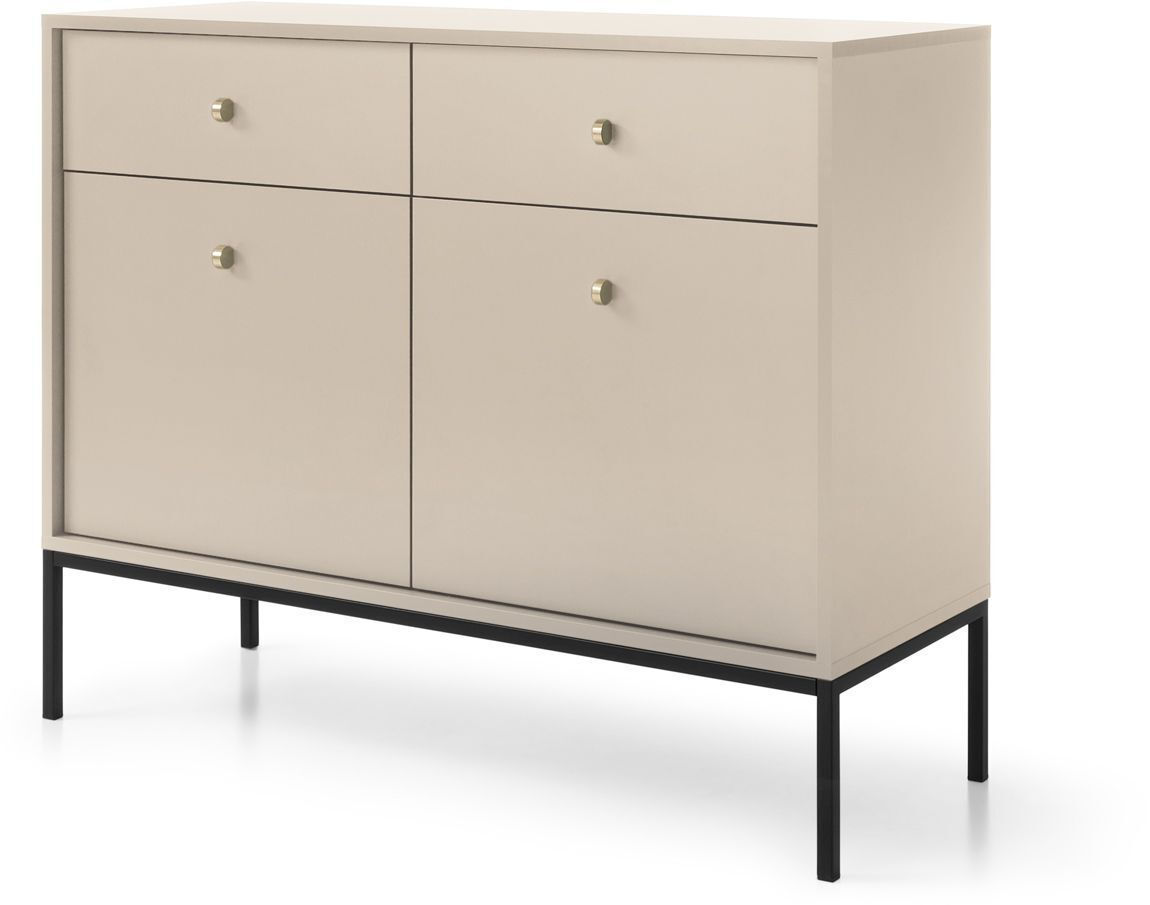 Μπουφές Mono Ξύλινος με Συρτάρια P_MNBZ_21S Μπεζ 103x39x83cm | Skroutz.gr