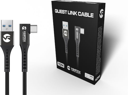 Meta Quest USB 3.2 Cable USB-C male - USB-A 10m (VVR.K10M2.LINK.CABLE ...