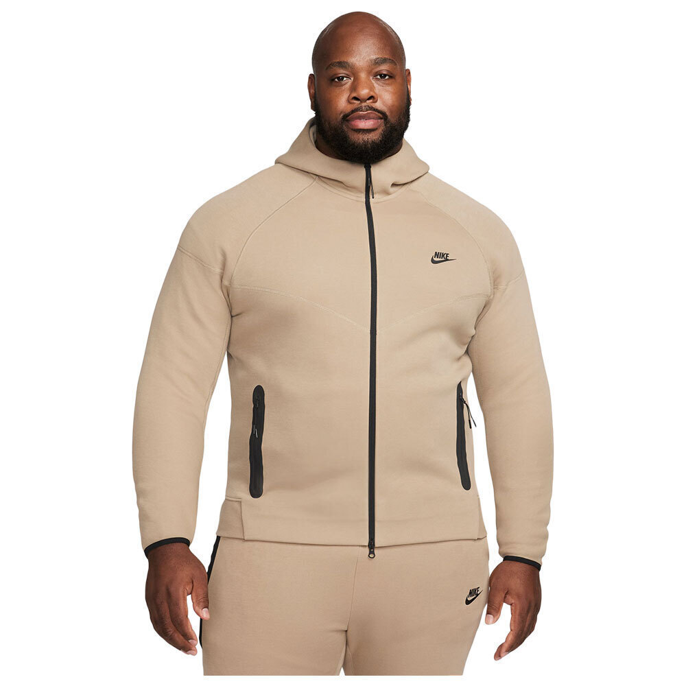 Nike Tech Fleece Windrunner Φούτερ με Κουκούλα Μπεζ FB7921-247 | Skroutz.gr