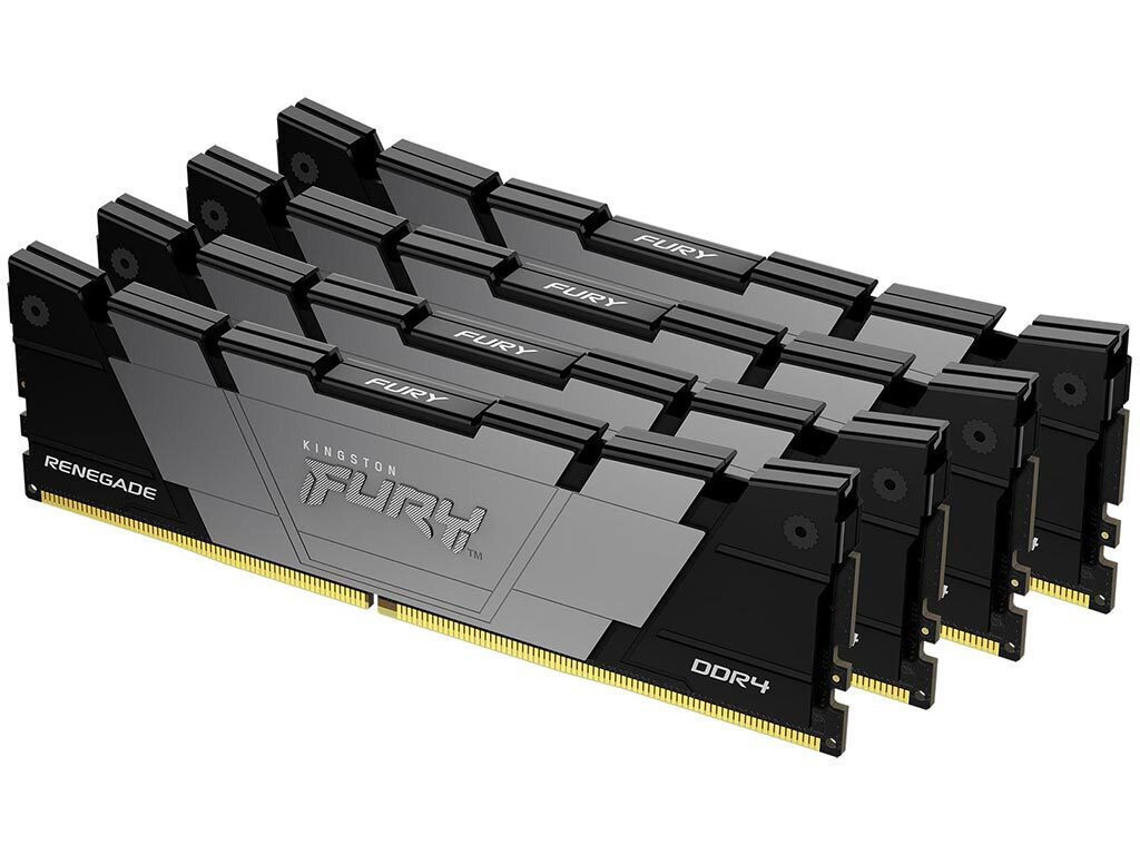 Kingston Fury Renegade 64GB DDR4 RAM με Ταχύτητα 3200 για Desktop ...