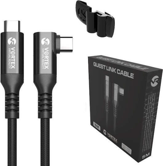 Meta Quest USB 3.2 Cable USB-C male - USB-C 5m (VVR.K5M3.CO.OQ2.USB.C ...