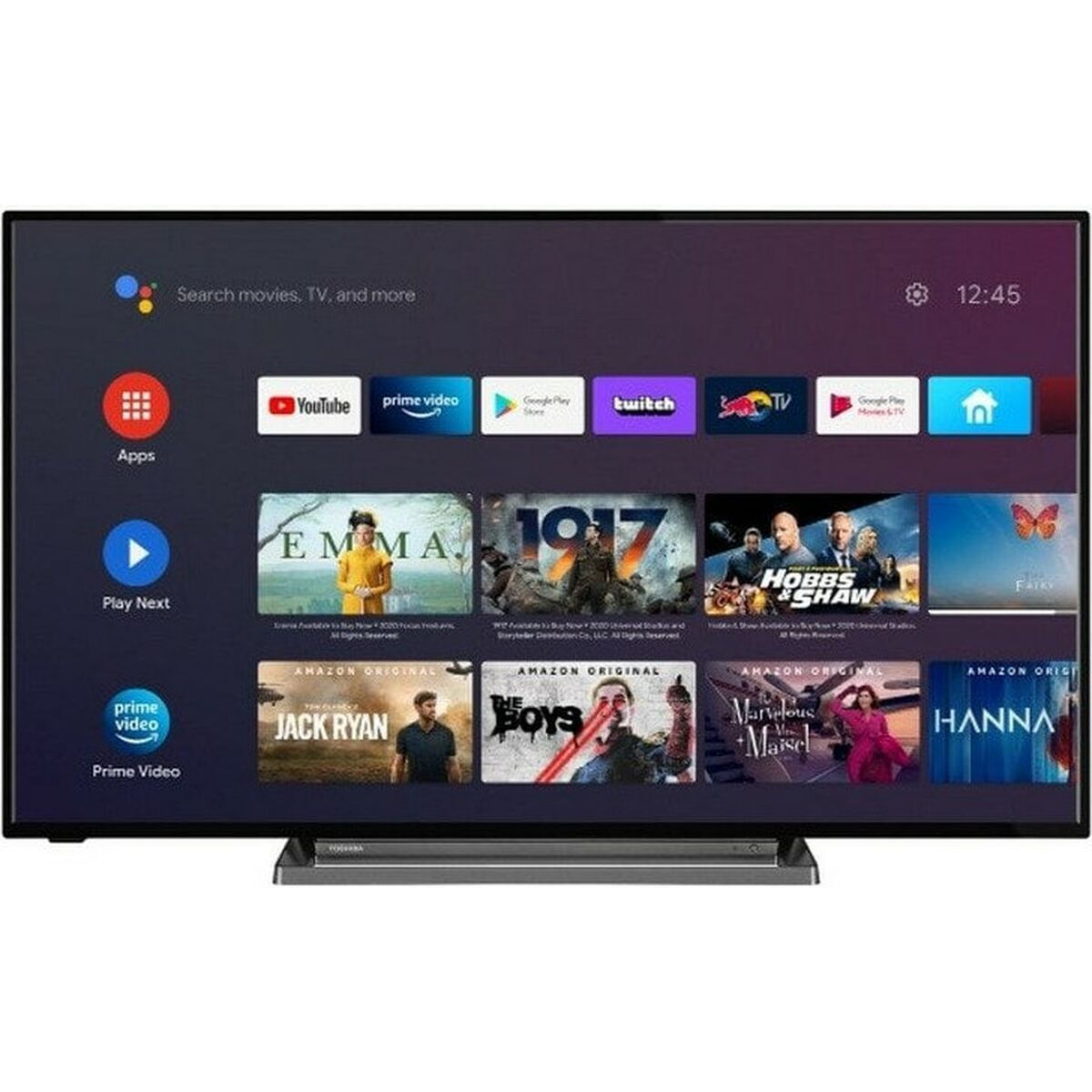 Toshiba Smart Τηλεόραση 43" 4K UHD LED UA3E (2022) 43UA3E63DG | Skroutz.gr