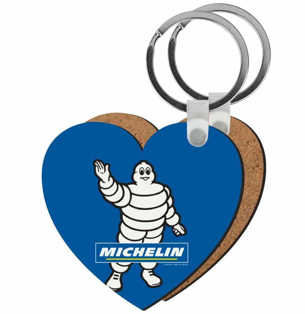 Μπρελόκ Michelin Ξύλινο KP_11005_MDFKEY_HEART | Skroutz.gr