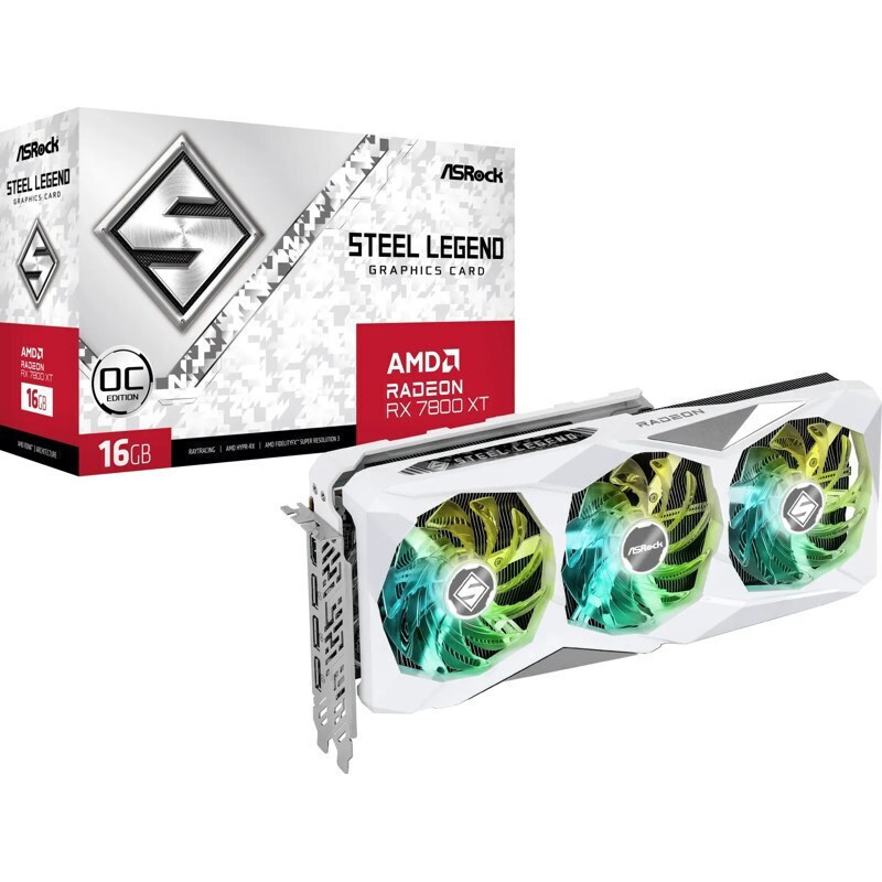 PowerColor Radeon RX 7800 XT 16GB GDDR6 Hellhound White Κάρτα Γραφικών ...
